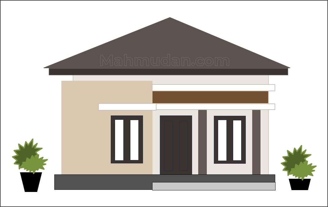 Gambar Rumah Simpel Gratis - 6 Bahan Mewarnai Anak TK | Mahmudan